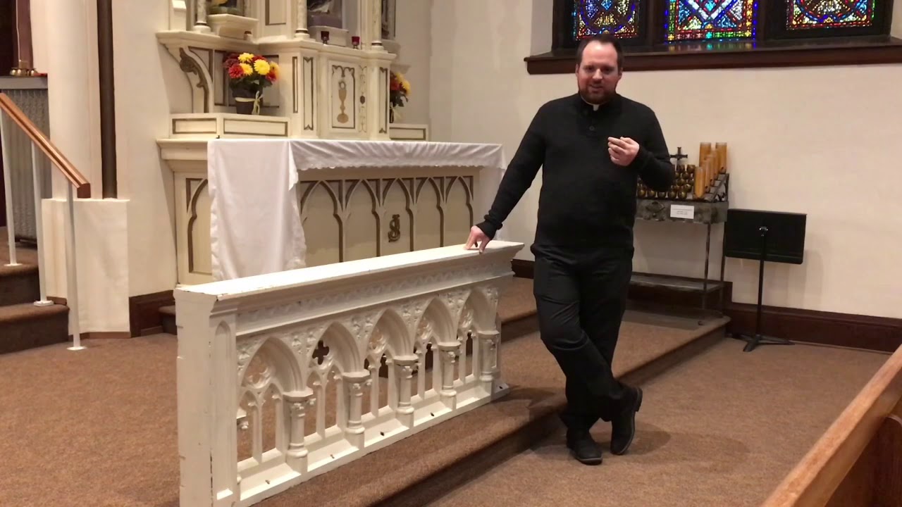 Church History: The Communion Rail - YouTube