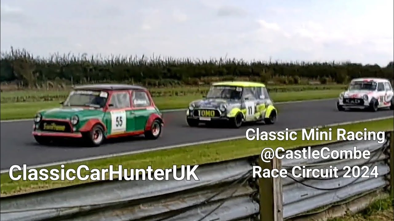 British Classic Mini Racing 2024 - YouTube
