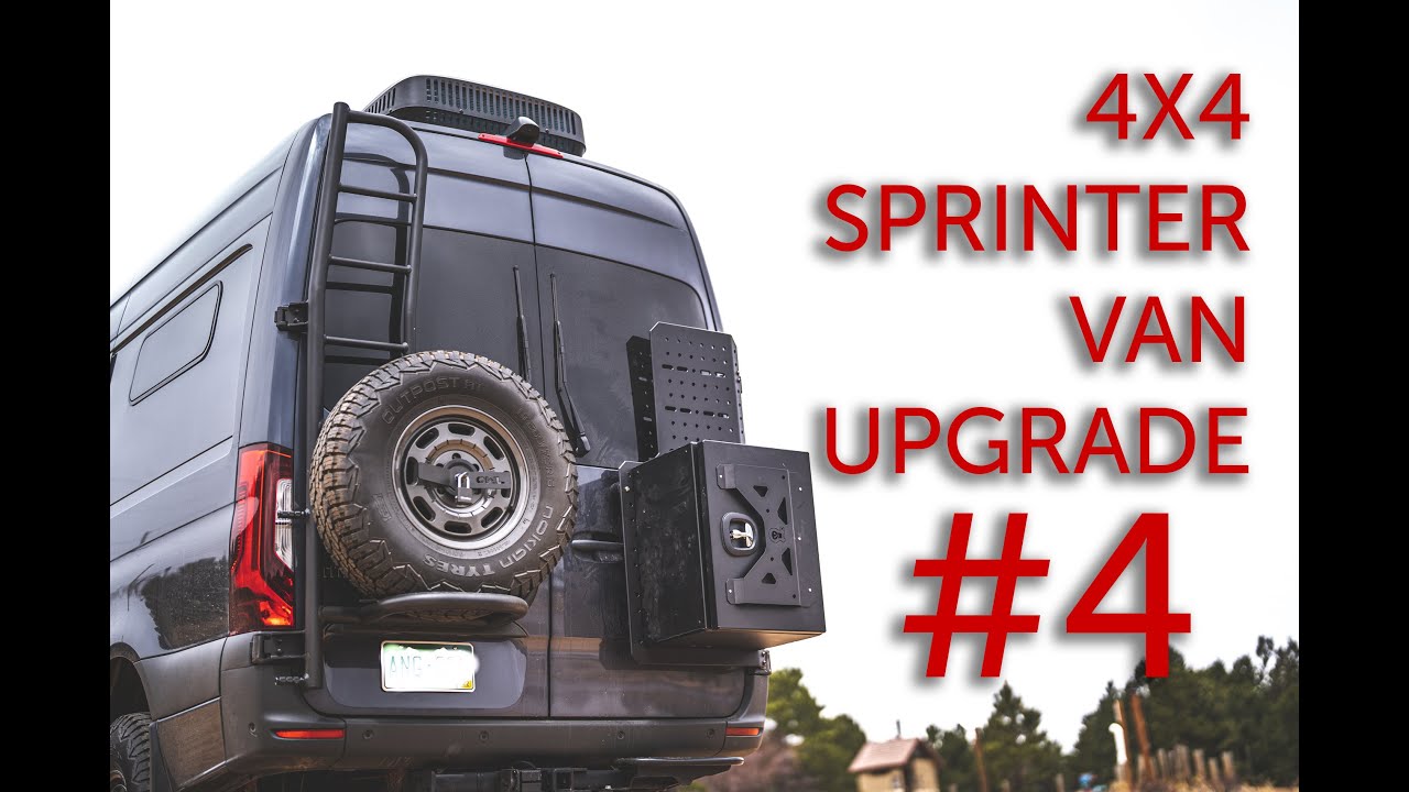 4X4 Sprinter Van Upgrade #4: Owl Vans Sherpa Rack and Expedition Box ...