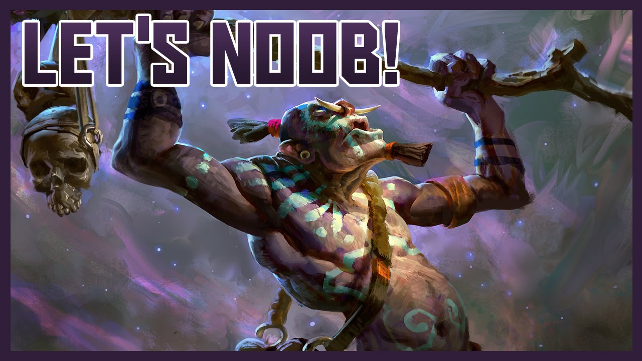 Let's Noob! DOTA 2 - Witch Doctor Match - YouTube