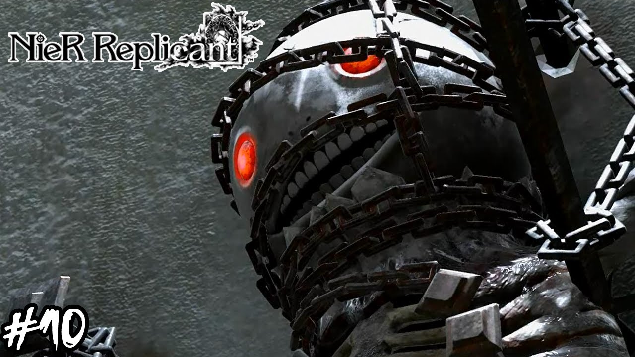 NieR Replicant - Boss: Halua (Hard Mode) / Act 2 Begins - YouTube