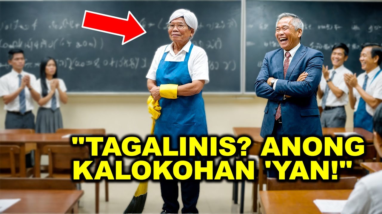 Guro Tinukso ang Janitor na Sagutan ang Calculus—’Di Alam na Isa Pala ...