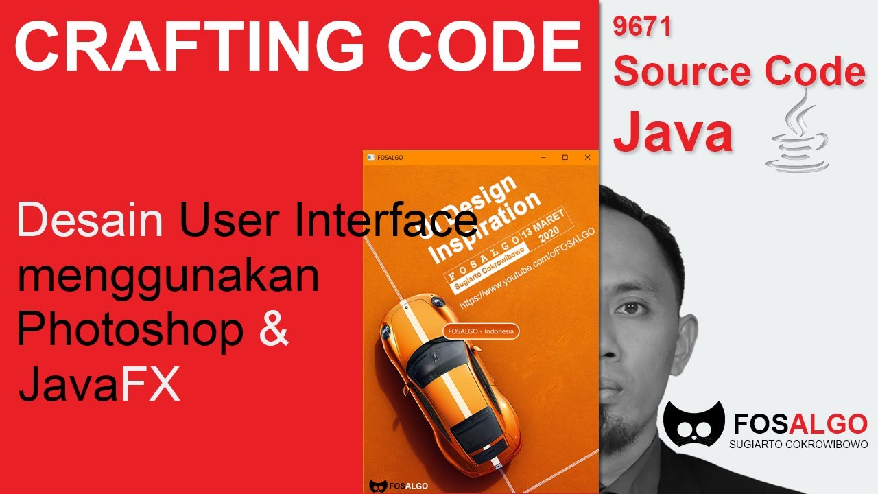 CC026: UI Design menggunakan CSS, JavaFX, & Photoshop - YouTube