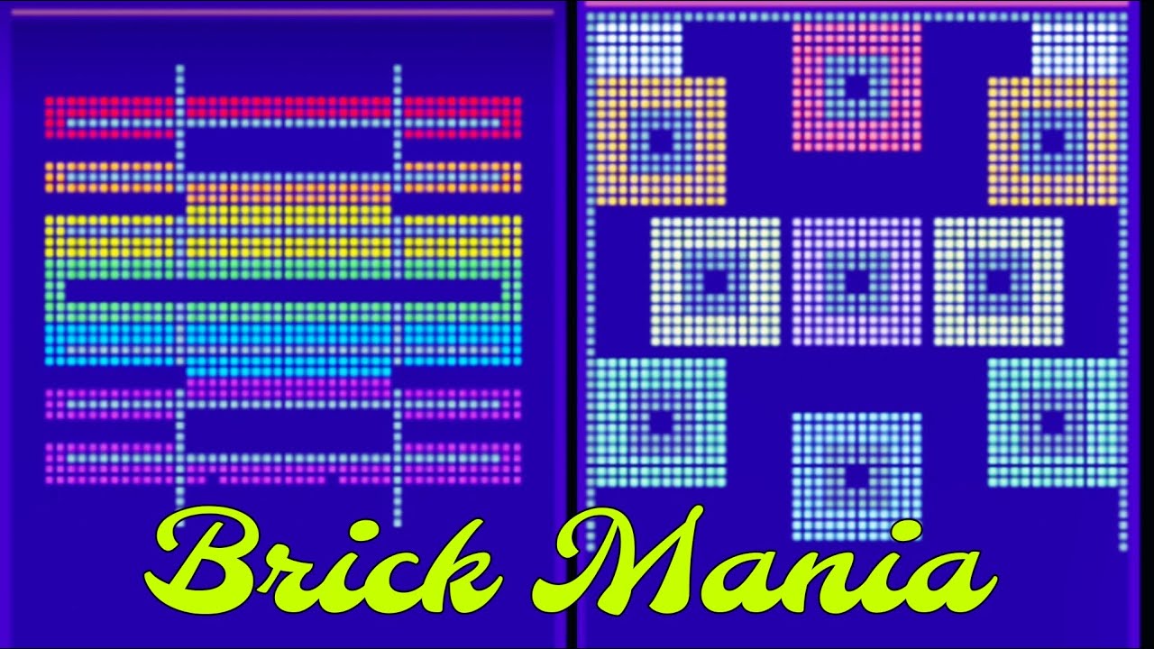 Mobile game "Brick mania" - YouTube