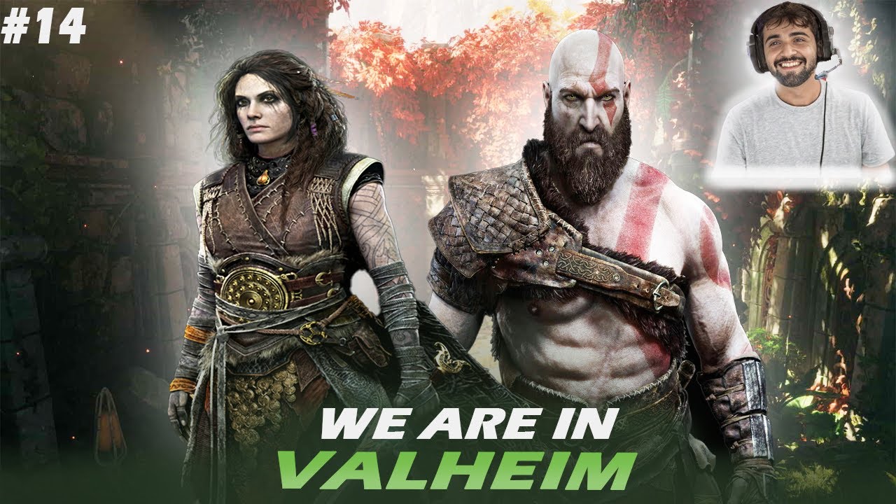 FAREYA AND KRATOS MOVING IN VALHEIM 😊🪓 | GOD OF WAR RAGNAROK PC ...