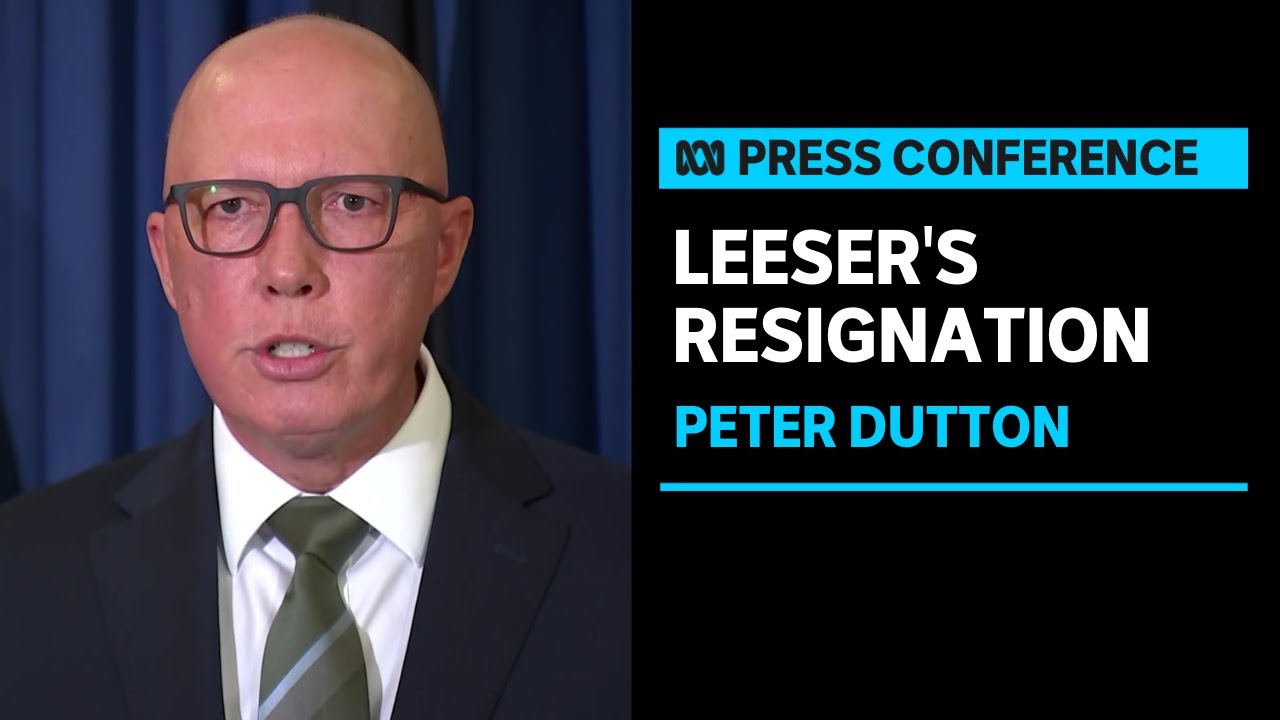 IN FULL: Peter Dutton spoke after Julian Leeser quits frontbench to ...