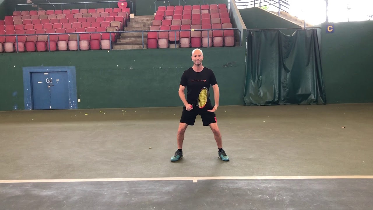 Footwork- Charlie Hollis, Basic Law of Footwork #tenniscoaching # ...