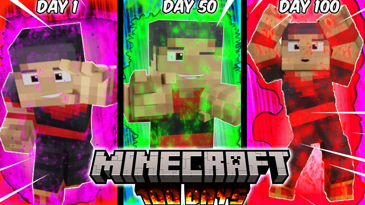 I Spent 100 Days as HAKARI KINJI in JUJUTSU KAISEN Minecraft.. Here's ...