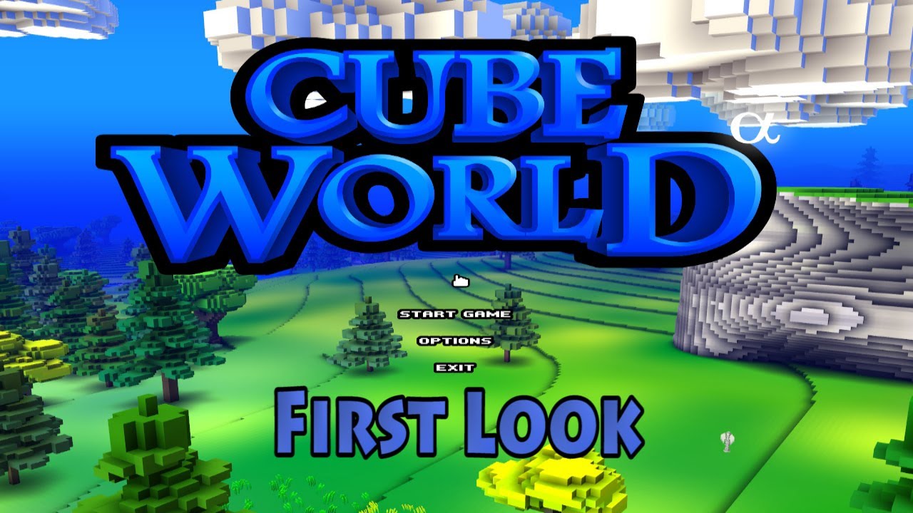 First Look at Cube World - All Classes Gameplay (w/ commentary) - YouTube