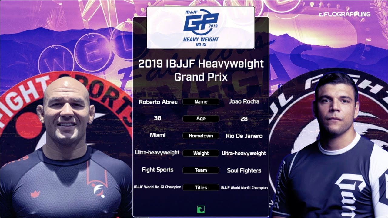 Roberto "Cyborg" Abreu VS João Gabriel Rocha / Heavy Weight GP 2019 ...