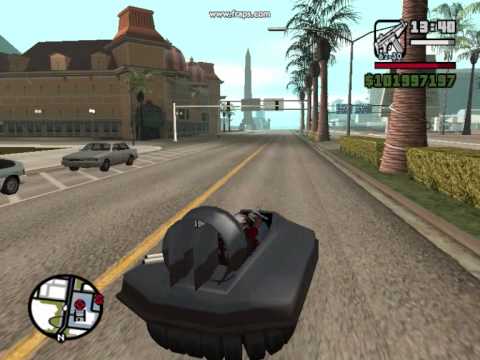 where to find a hovercraft gta san andreas - YouTube