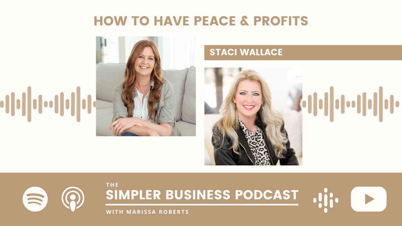 How to have Peace and Profits with Staci Wallace - YouTube