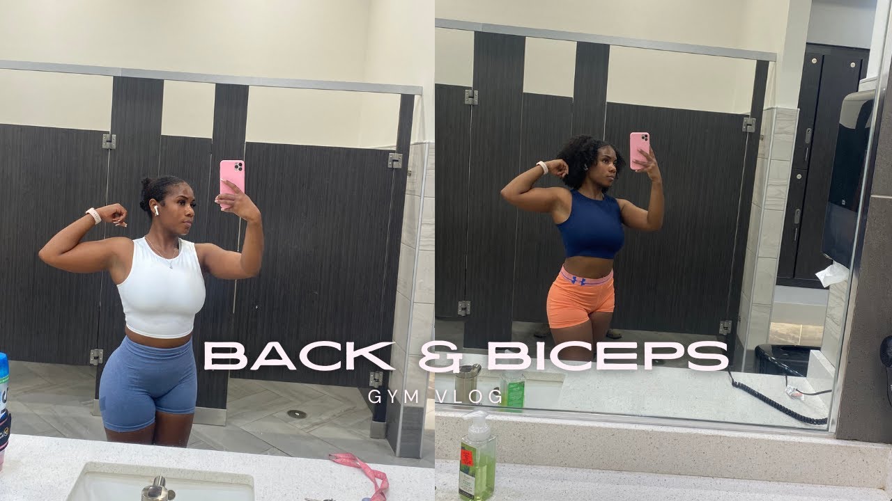 MY BACK & BICEP ROUTINE || UPPER BODY WORKOUT - YouTube