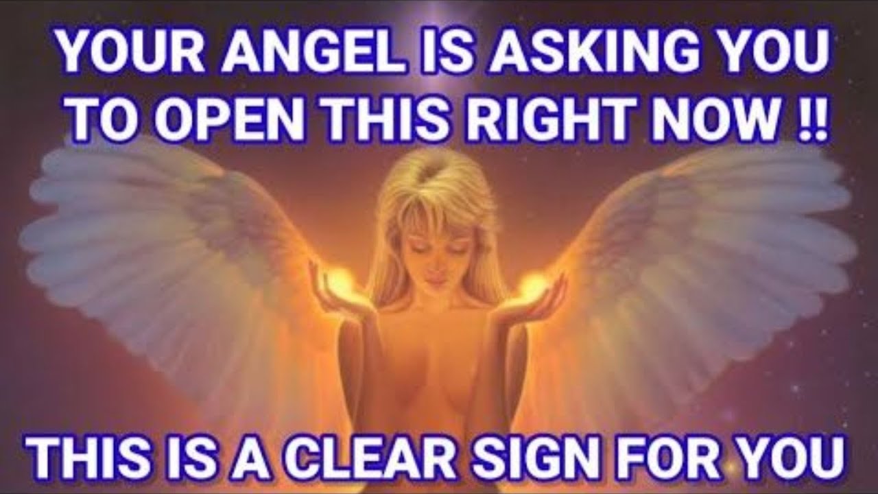 Angel Message For You Today....#angel #affirmations - YouTube