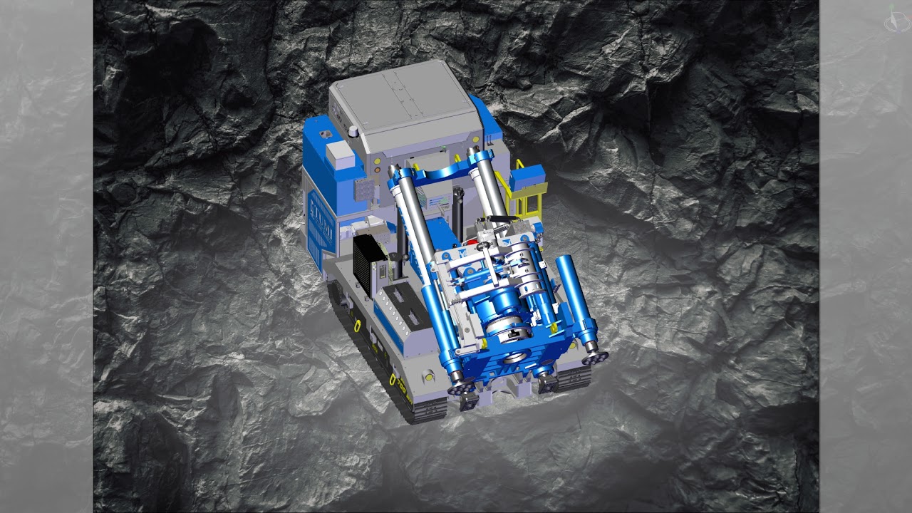 Raise Boring Machine SBM 700SR 360 - YouTube