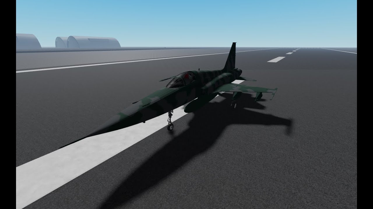 F-5E Tiger ll - Roblox - YouTube