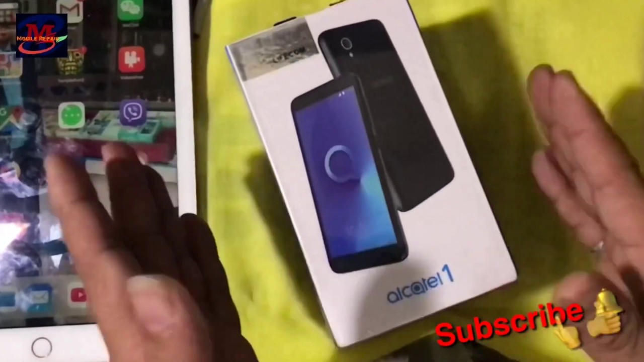 How to Alcatel 1 Unboxing 1GB Rom ,8GB Rom ,2000mAh Battery - YouTube