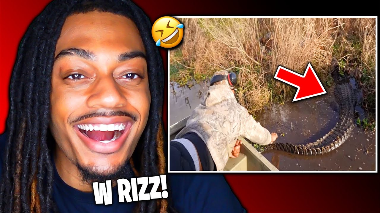 Duke Dennis Rizzing Up Alligators In NOLA! 🤣 - YouTube