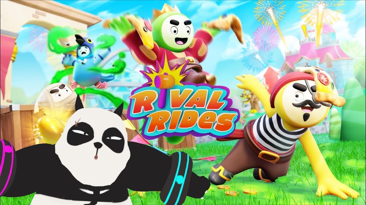 Rival Rides 】 VRパーティーゲームでも負けられない戦いがある - YouTube