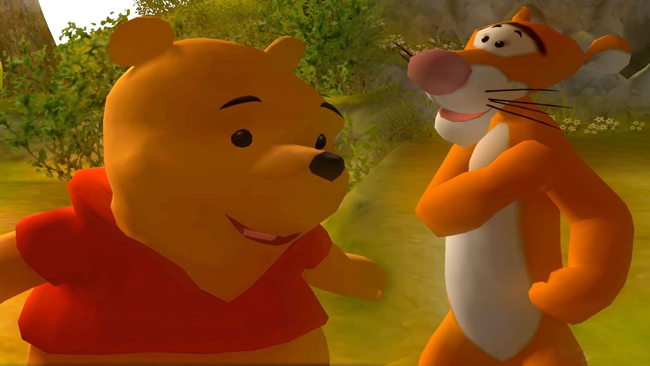 Winnie the Pooh's Rumbly Tumbly Adventure Junior Mode (PS2) 4k - YouTube