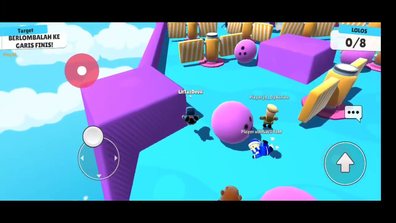 Stumble Guys : Tile Fall, Cannon Climb, Over & Under - YouTube