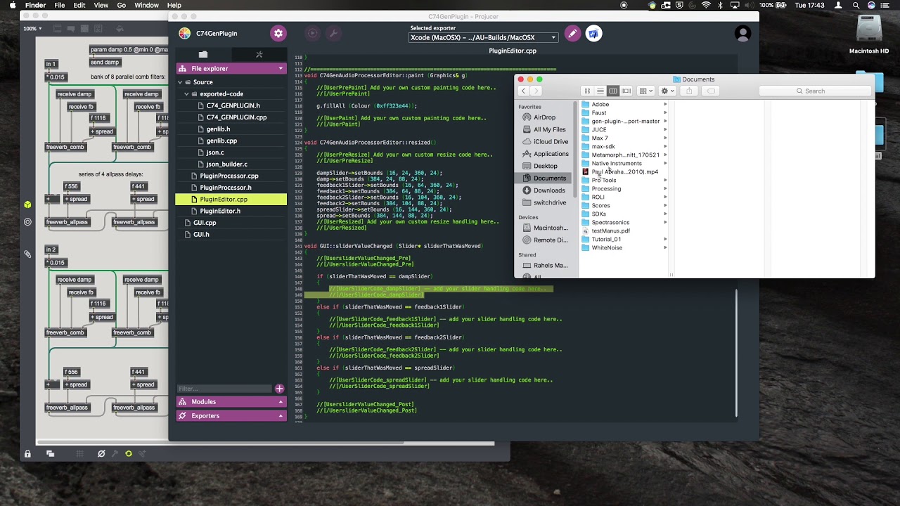 Tutorial – Gen Patch going AU Plugin with UI - YouTube