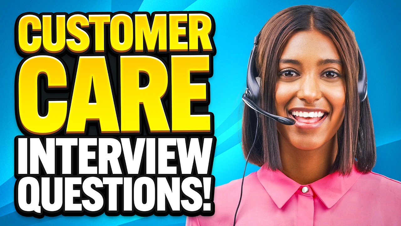 CUSTOMER CARE Interview Questions ANSWERS How To PREPARE For A customer-care-interview-questions-answers-how-to-prepare-for-a