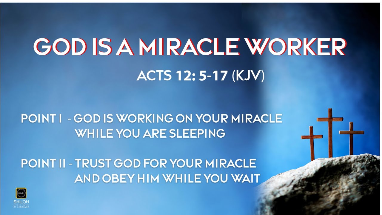 "GOD IS A MIRACLE WORKER" REV. ROSA T. CHURCH 10/8/2023 - YouTube
