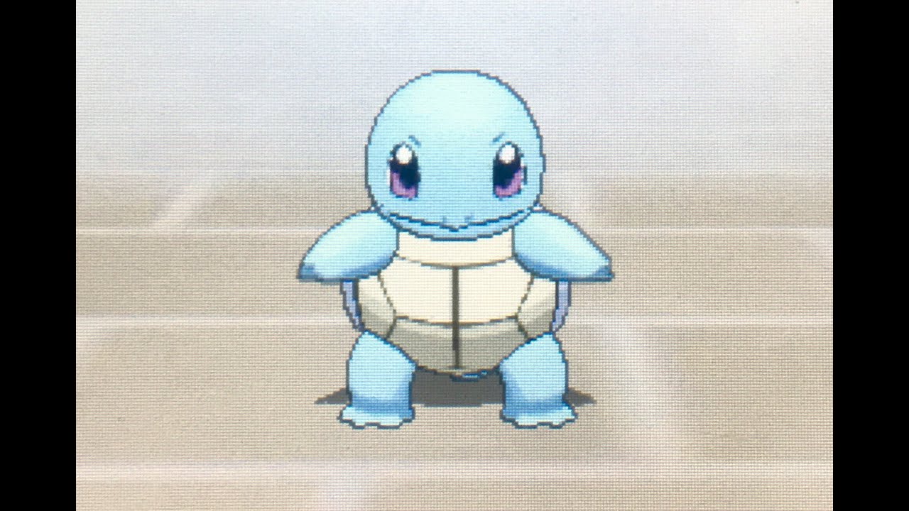 #007 Carapuce Shiny (Squirtle) - YouTube