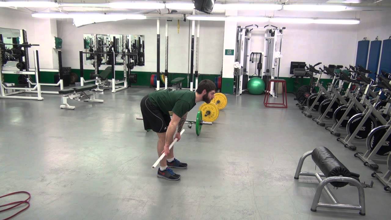 CLARKSON STRENGTH & CONDITIONING - Dowel RDL - YouTube