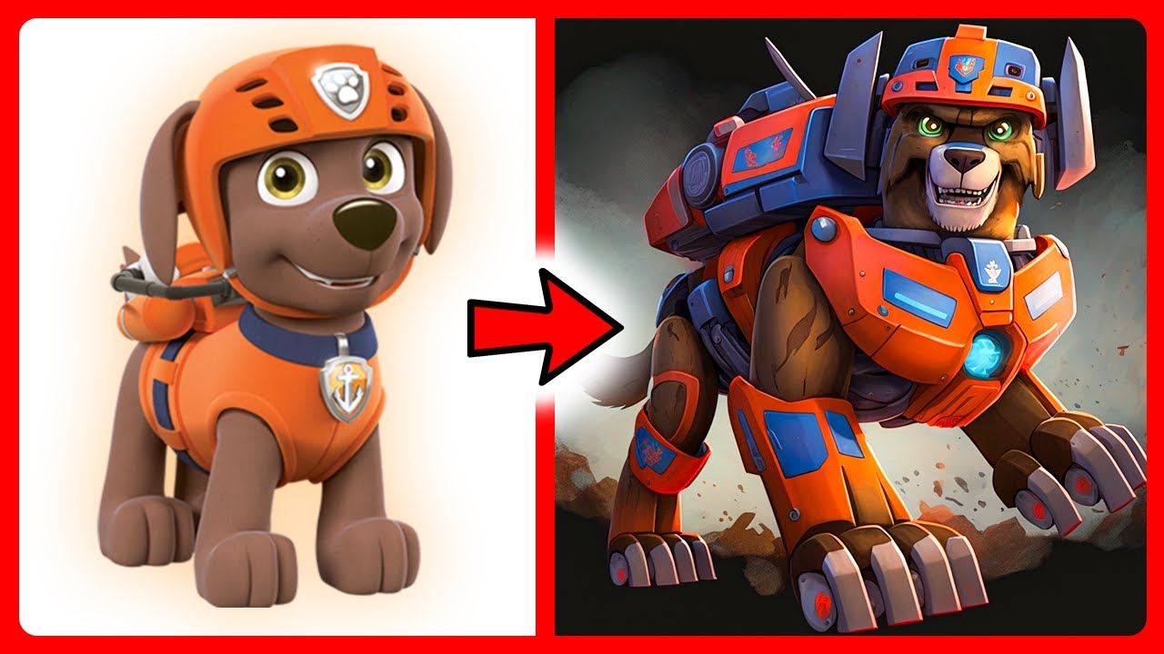 BEST PAW Patrol TRANSFORMATIONS 🦴 Compilation - YouTube