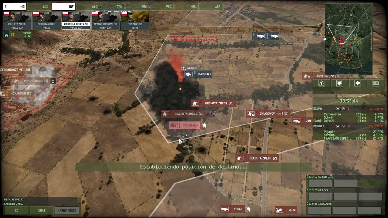 Wargame: Red Dragon - Partida 242 (3v3) [ELO246] - YouTube