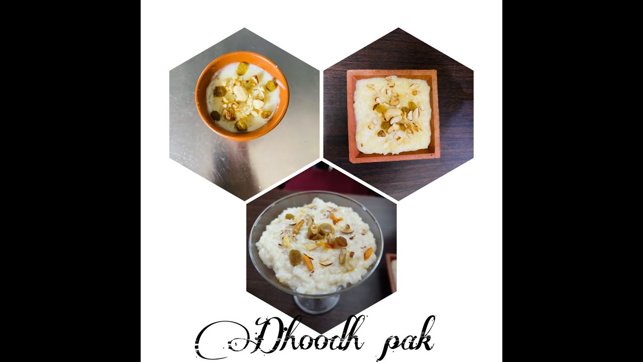 Doodh Pak/ Kheer - YouTube