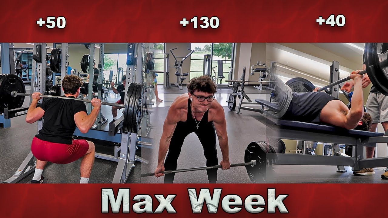 Maxing Out Every Lift - YouTube