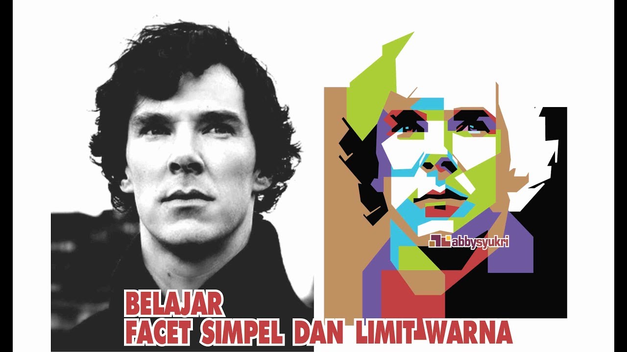 Belajar Facet Simpel dan Limit Warna - Benedict Cumberbatch in WPAP ...