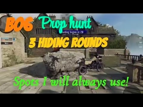 BO6 Prop Hunt- 3 hiding rounds and spots I'll definitely reuse. - YouTube