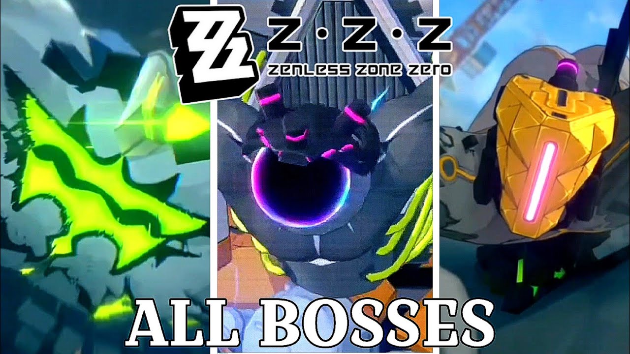 Zenless Zone Zero / All Bosses with Cutscenes / Mobile Gameplay - YouTube