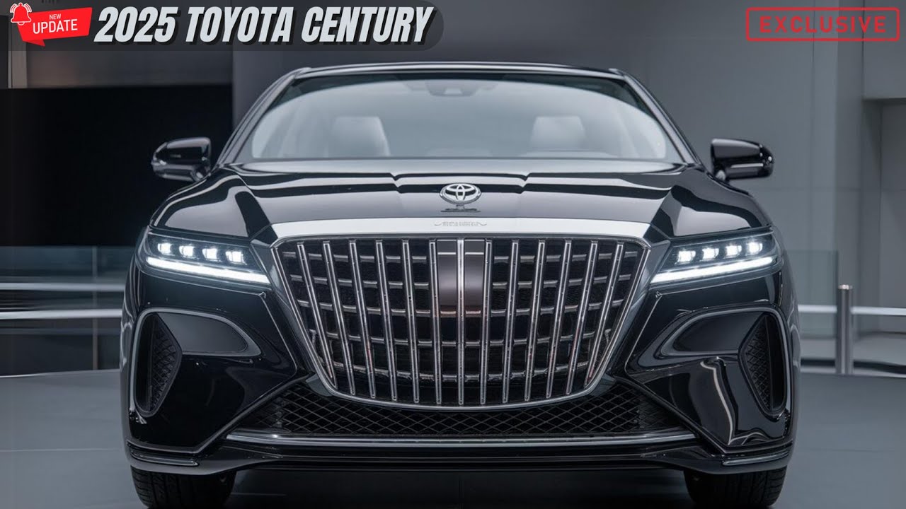 2025 Toyota Century - A New Standard of Luxury Revealed!! - YouTube