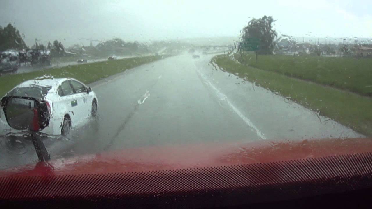 Along for the ride - Driving through the Rain in Jackson Mississippi ...