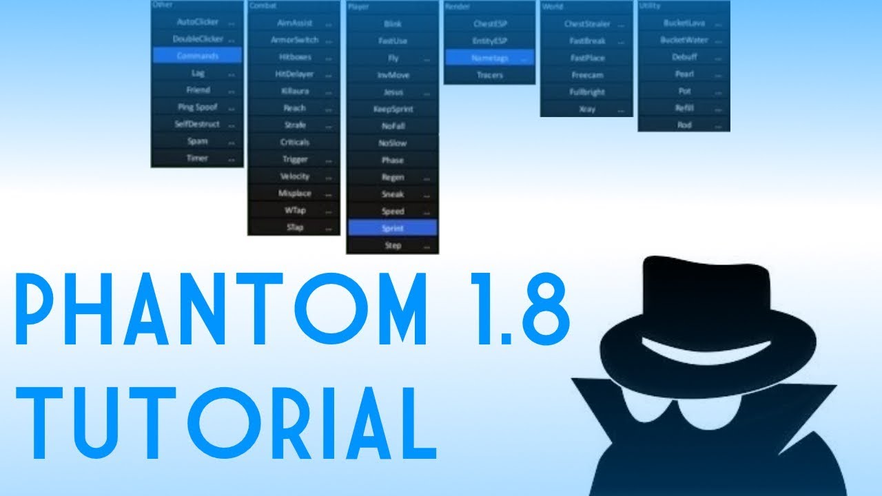 How to install Phantom 1.8 [Undetected Ghost Client] - YouTube