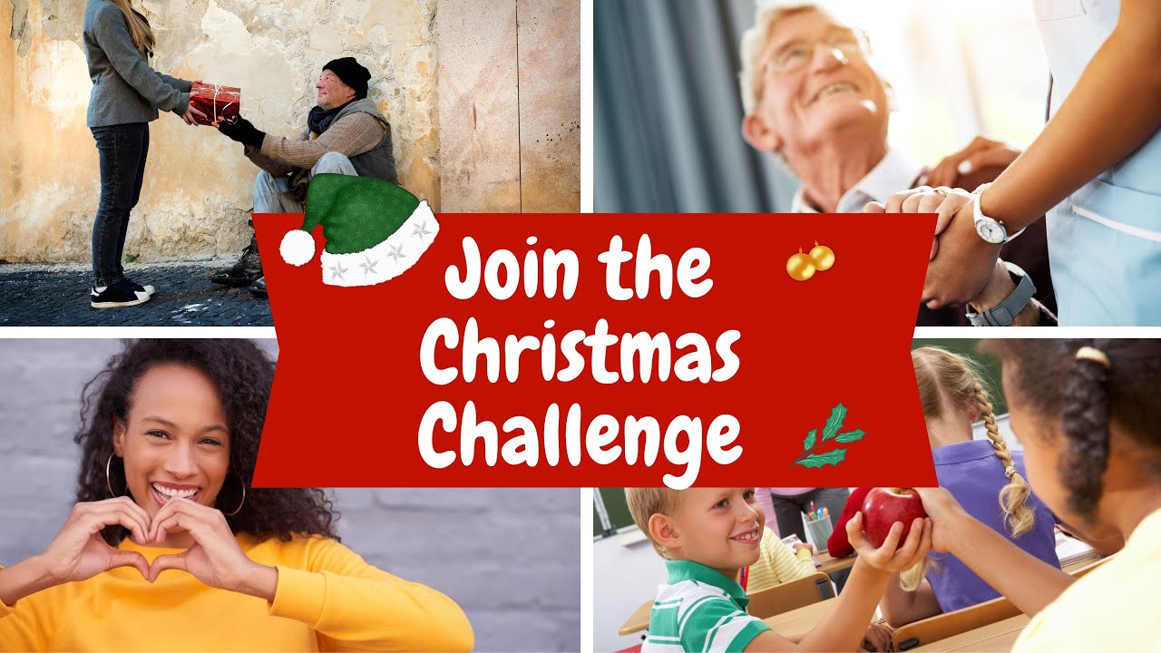 Join the Christmas Challenge: Spreading Kindness and Love - YouTube