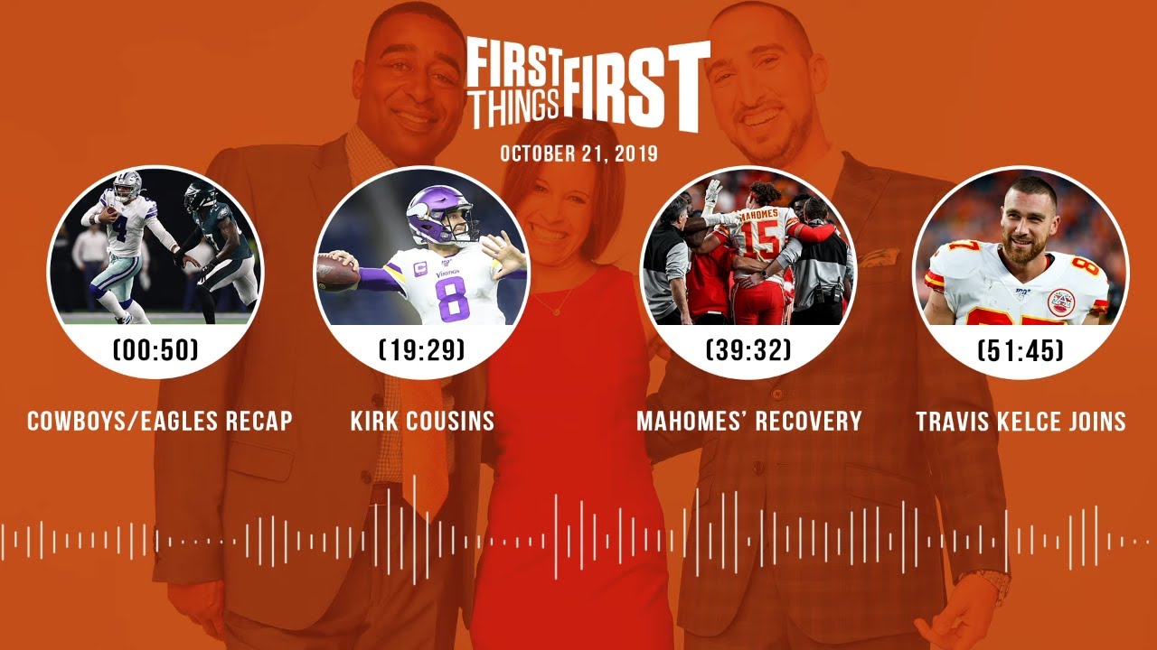 First Things First Audio Podcast(10.21.19)Cris Carter, Nick Wright ...