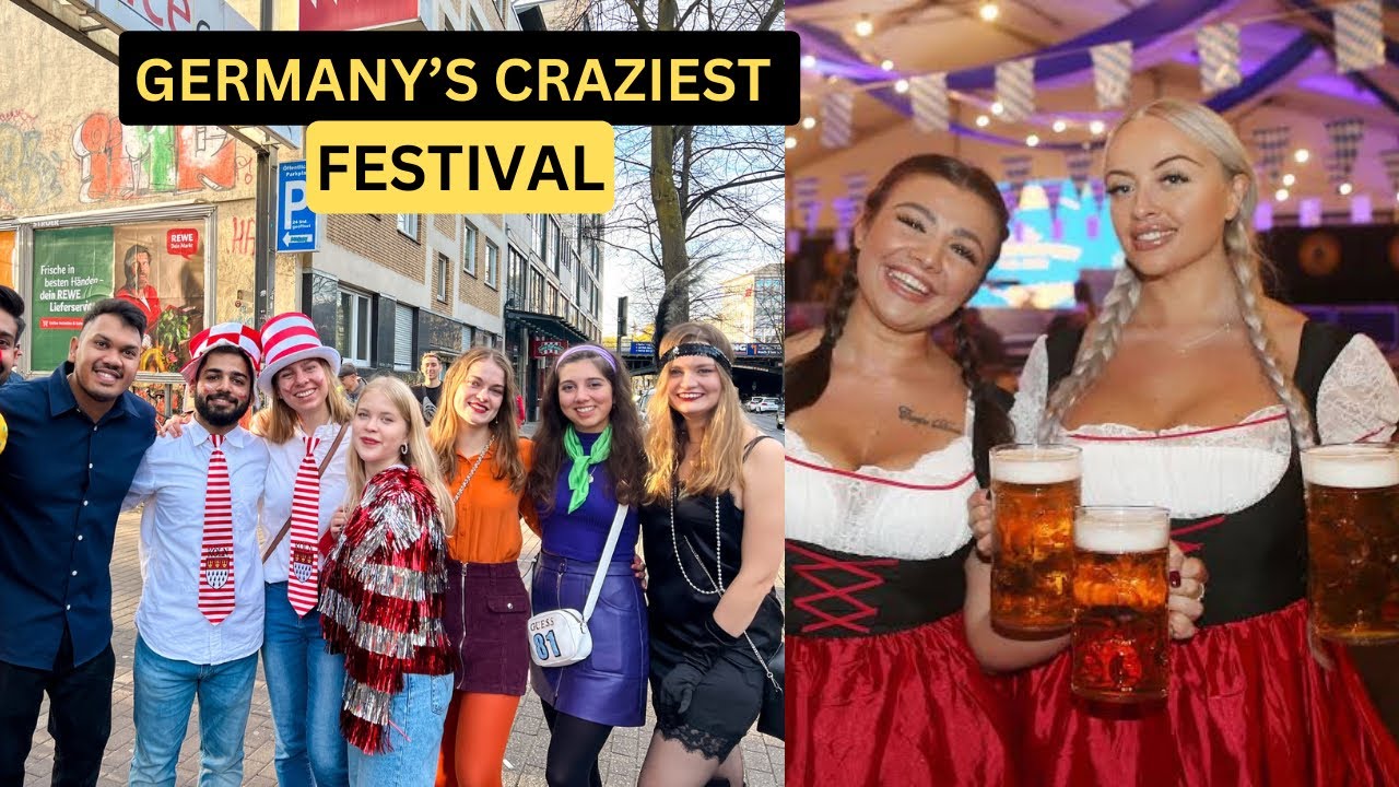 Attending Europe's Craziest Festival in Germany || Cologne Carnival ...