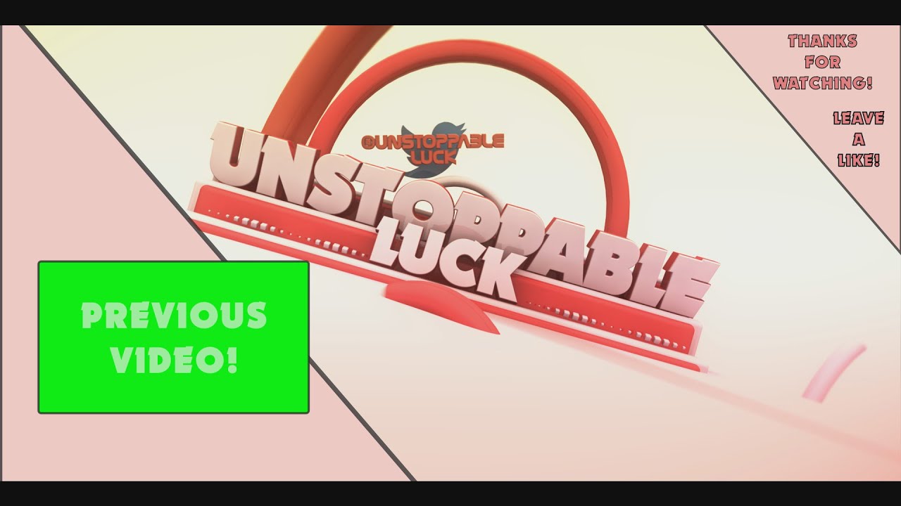 UnstoppableLuck's Outro By Vinnie W. - YouTube