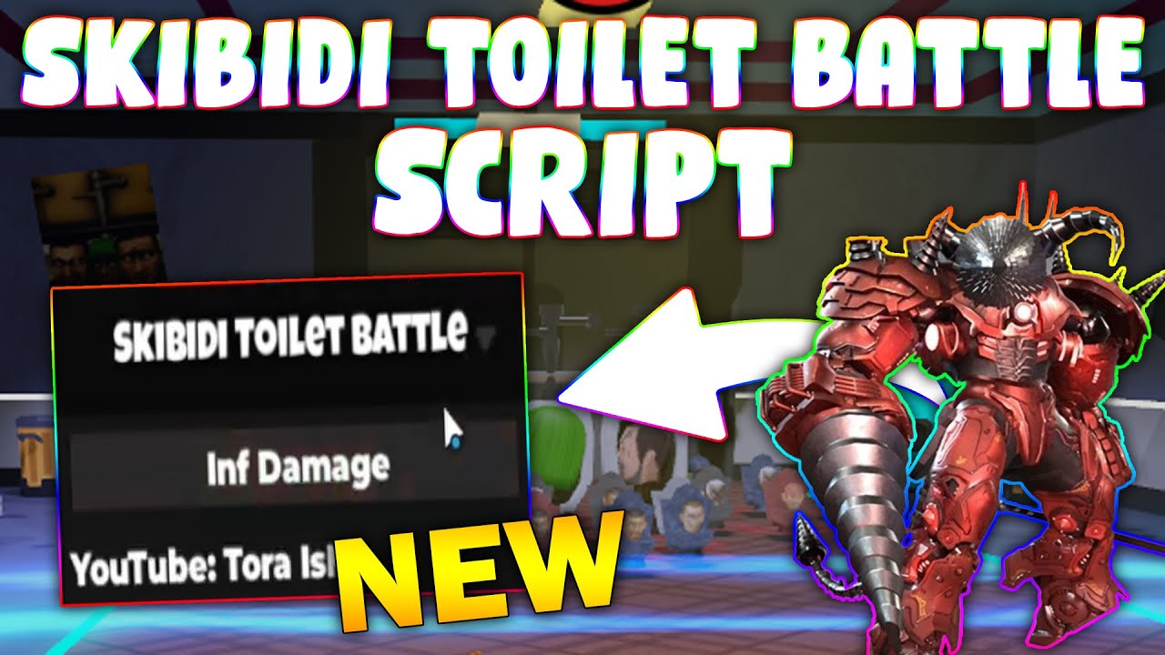*NEW* Skibidi Toilet Battle Script (PASTEBIN 2024) (INF DAMAGE) - YouTube