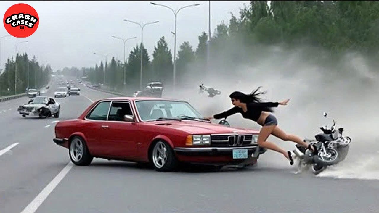 108 Momentos Impactantes de Choques de Autos 2025: Imprudencias al ...