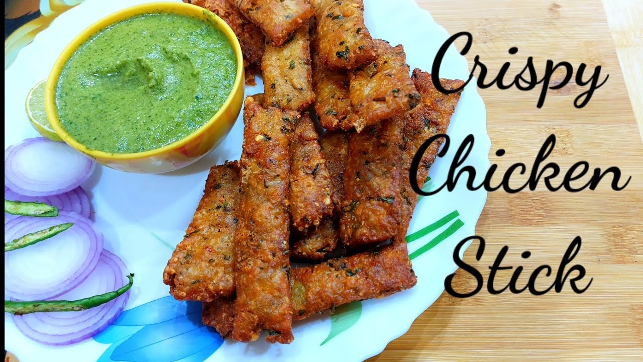 Easy Chicken Aloo Stick Recipe I Chicken Snack Recipe - YouTube