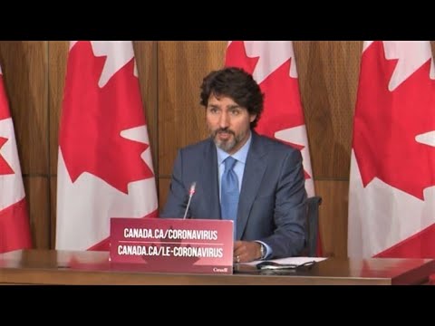 Prime Minister Justin Trudeau holds news conference from Ottawa - Live ...