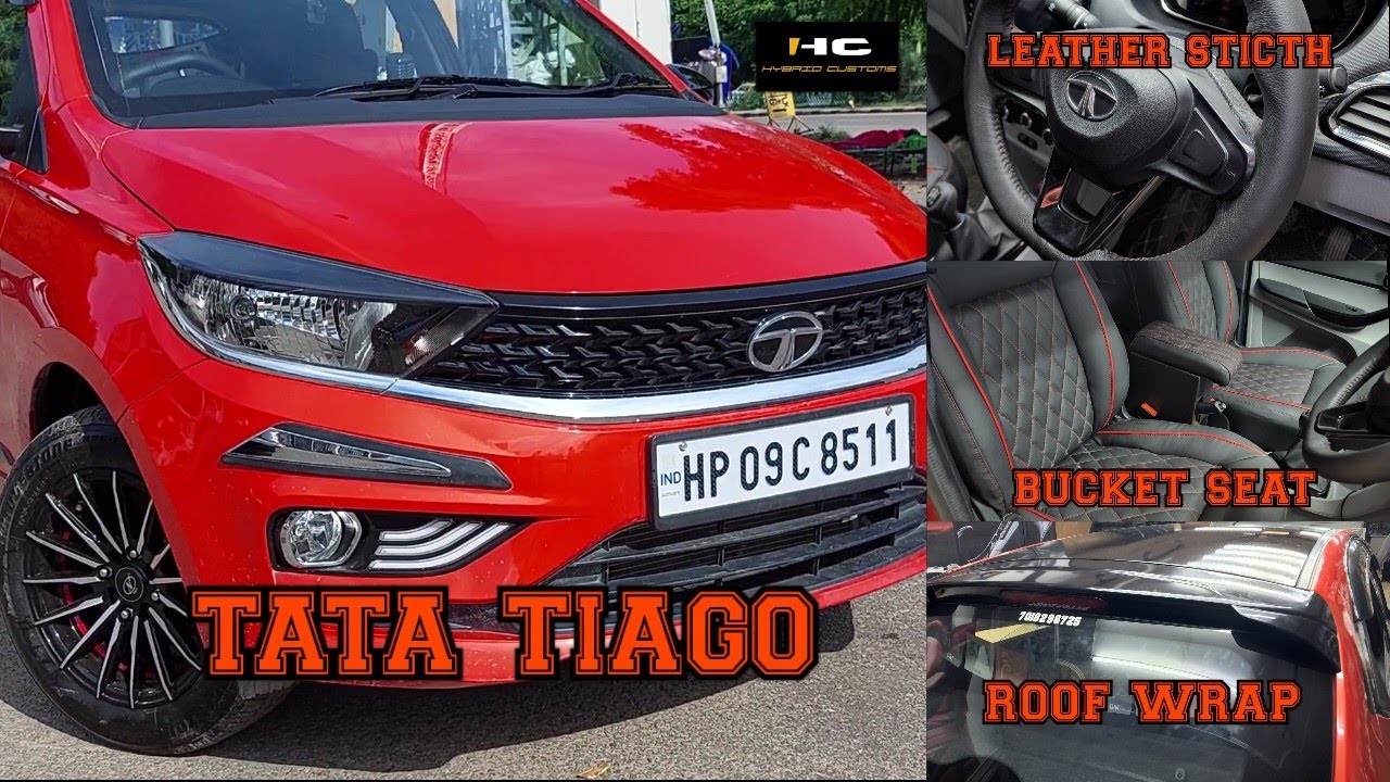 TATA TIAGO|| Interior || Seats || and more mods - YouTube