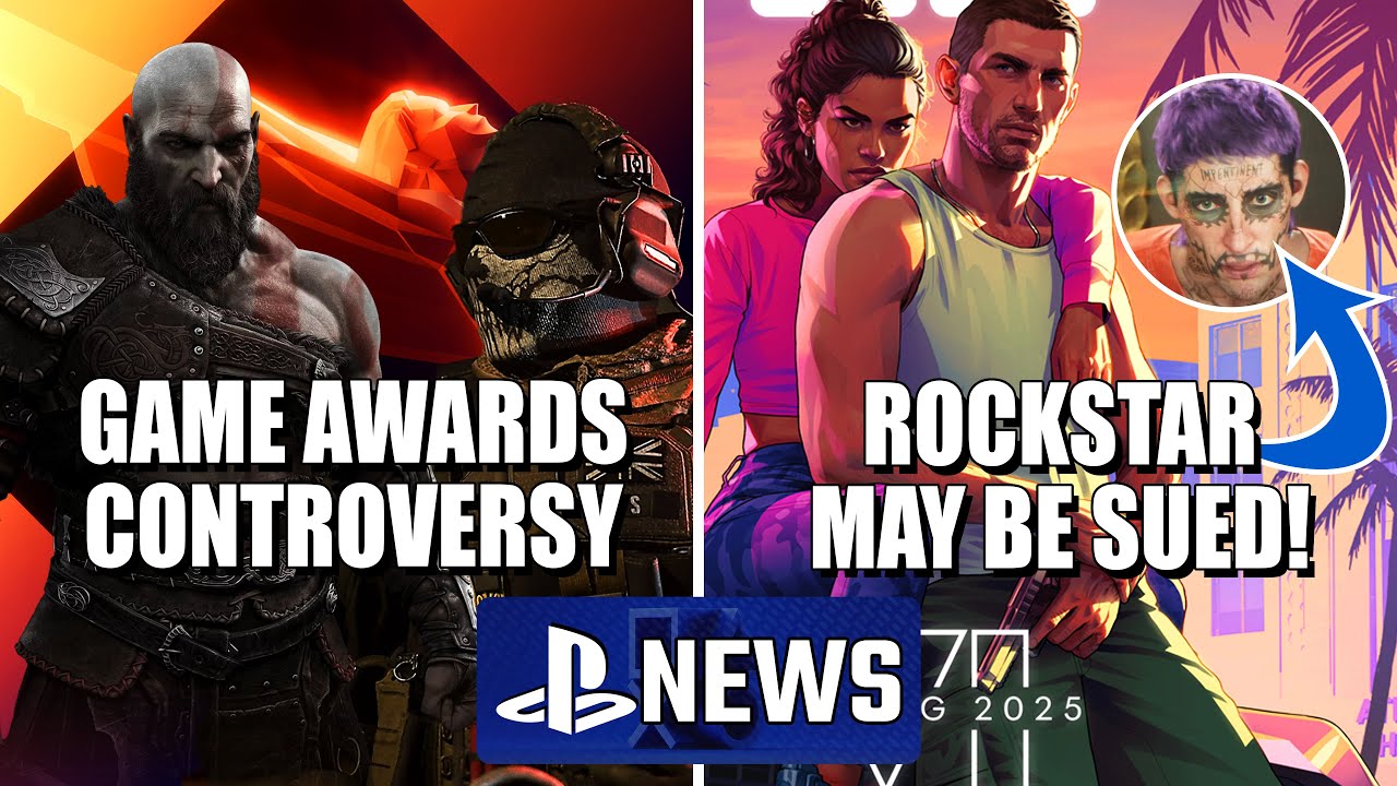 😬 The Game Awards Controversy, Rockstar May Be Sued - PlayStation News ...